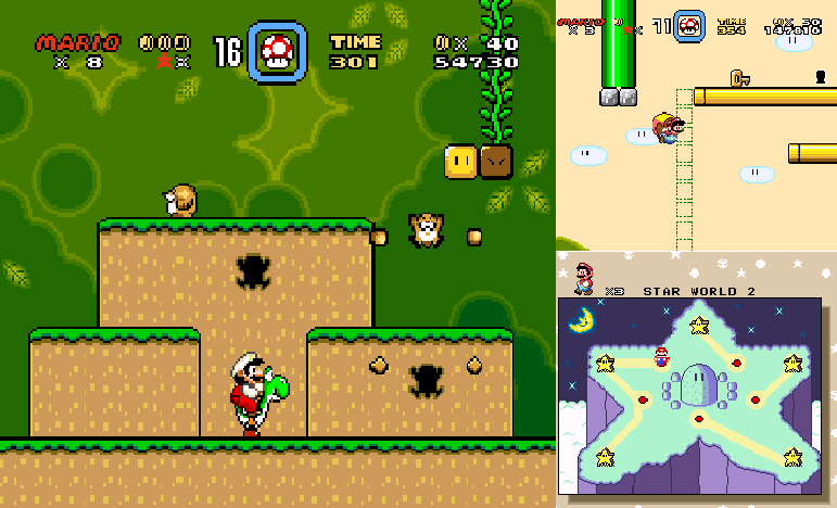 A Super Mario World: Exploring Dinosaur Land Through Play